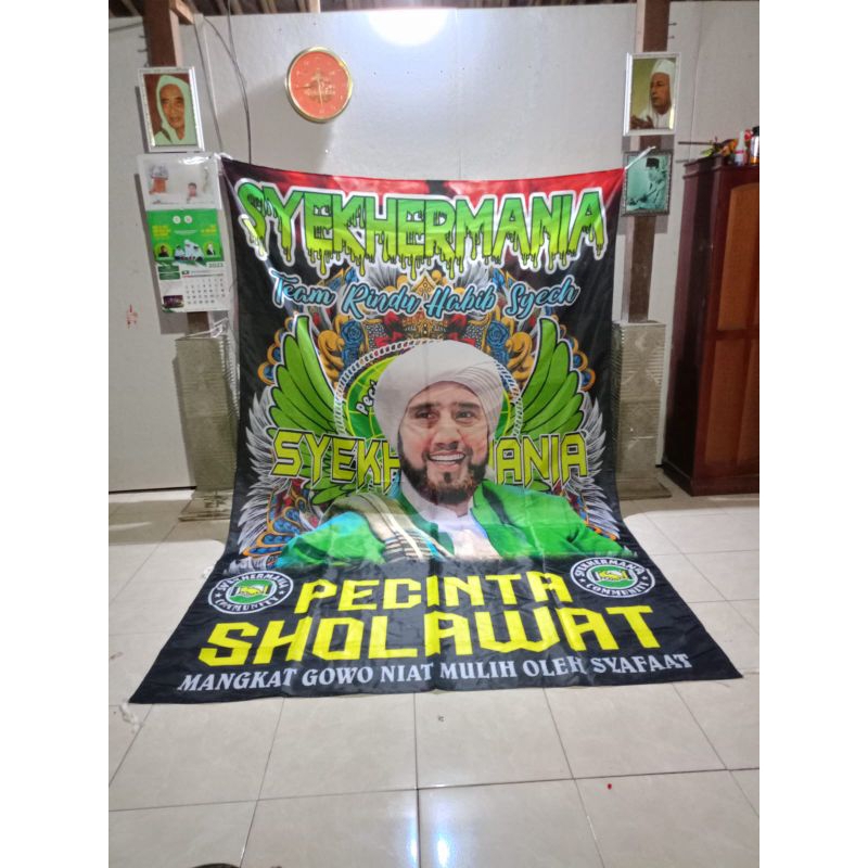 Jual bendera syekher mania ukuran 300x200cm new | Shopee Indonesia