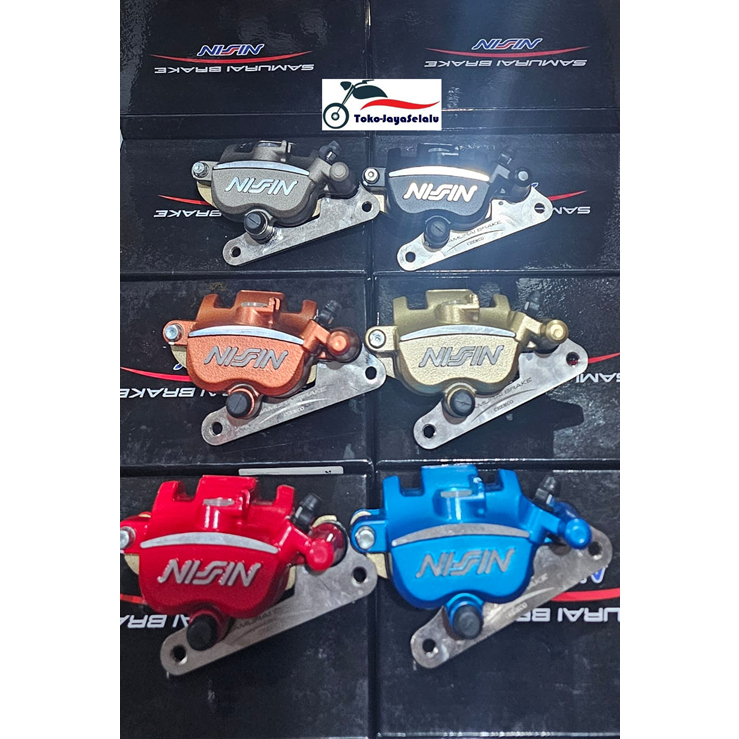 Jual Kaliper Nissin Samurai 2Piston Supra , Supra Fit , Karisma , Supra X 125 , Kirana , Revo ...