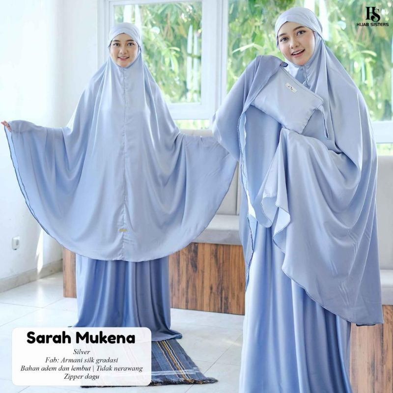 Jual SARAH MUKENA GRADASI SILK BY HIJAB SISTER | Shopee Indonesia