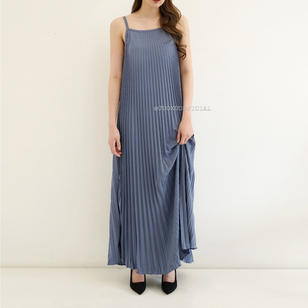 Jual Inner Dress Plisket Mayung Dress Polos Plisket Inner Plisket Dress Mayung Dress