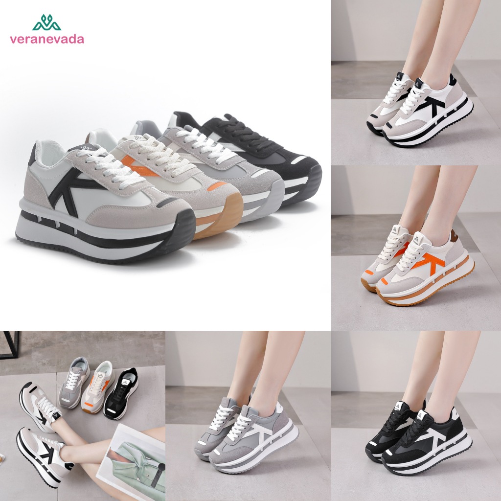 Jual Vera Nevada Sepatu Sneakers Wanita Sport Shoes VN1257 | Shopee ...