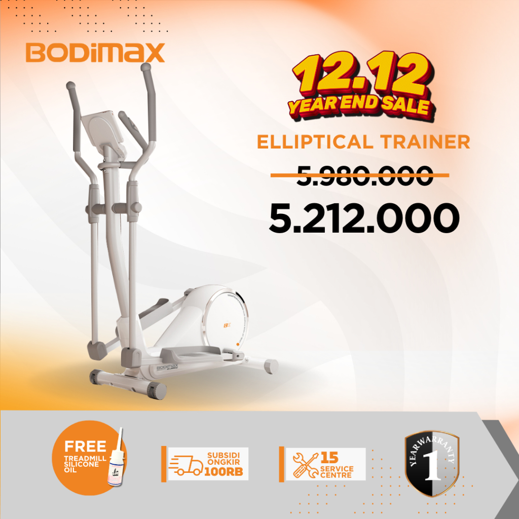 Jual BODIMAX PLUS ELLIPTICAL CROSS TRAINER / ALAT GYM/ FITNESS | Shopee ...