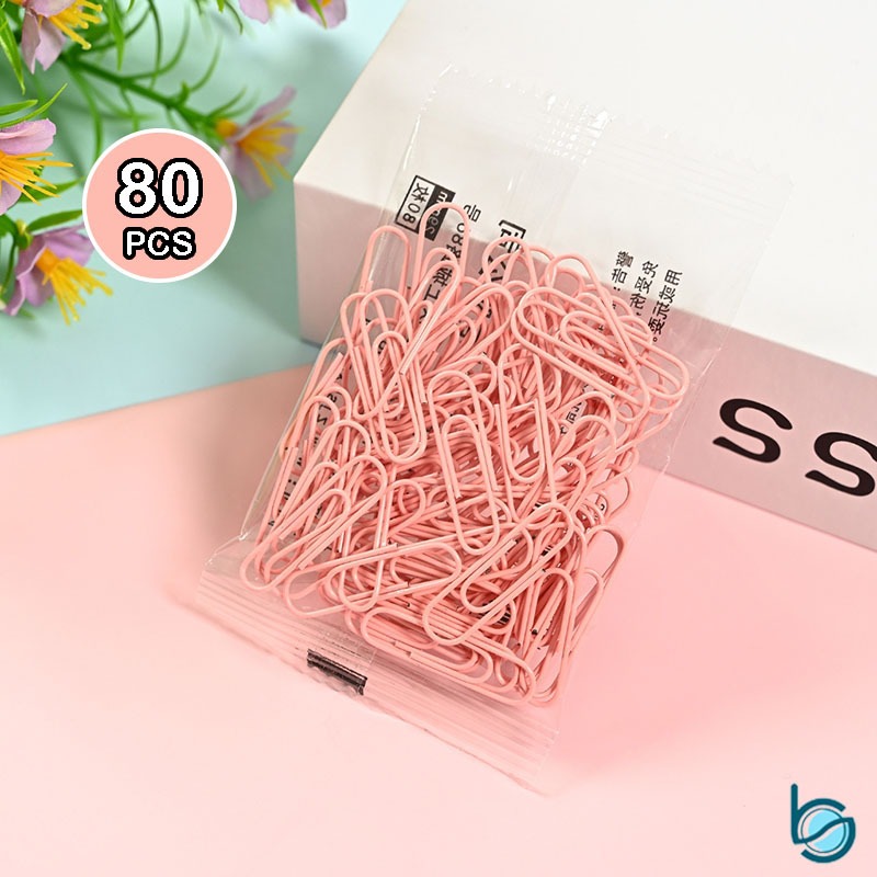 Jual Paper Clip Warna Metalic/Penjepit Kertas Besi Warna Metalik Clip ...
