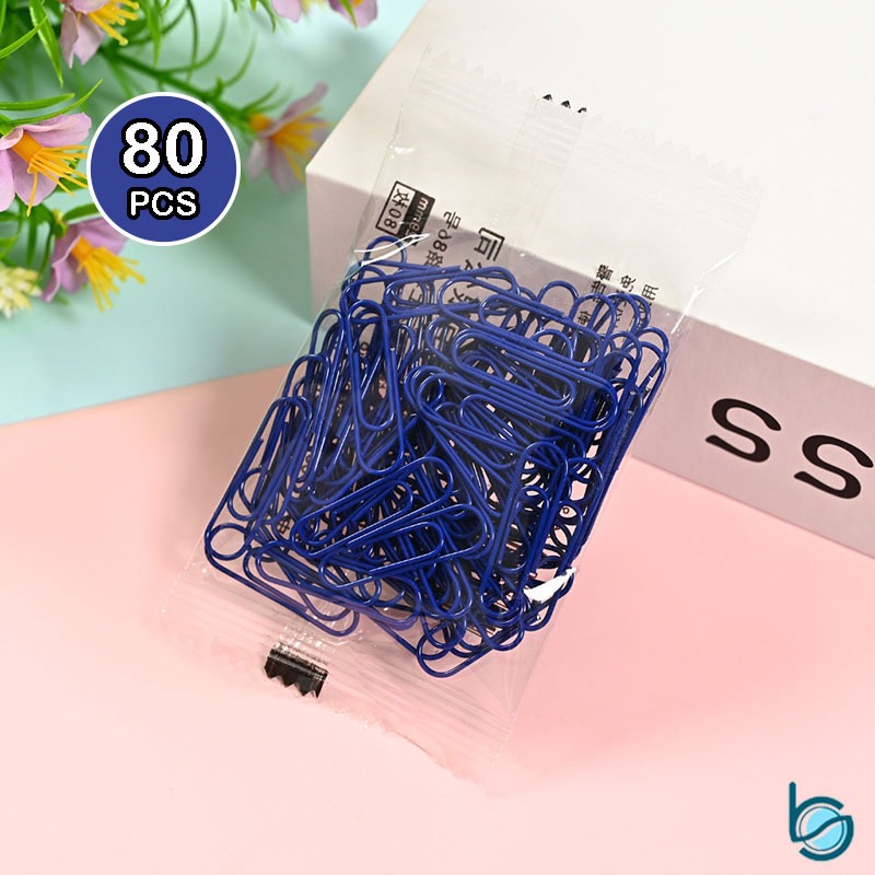 Jual Paper Clip Warna Metalic/Penjepit Kertas Besi Warna Metalik Clip ...