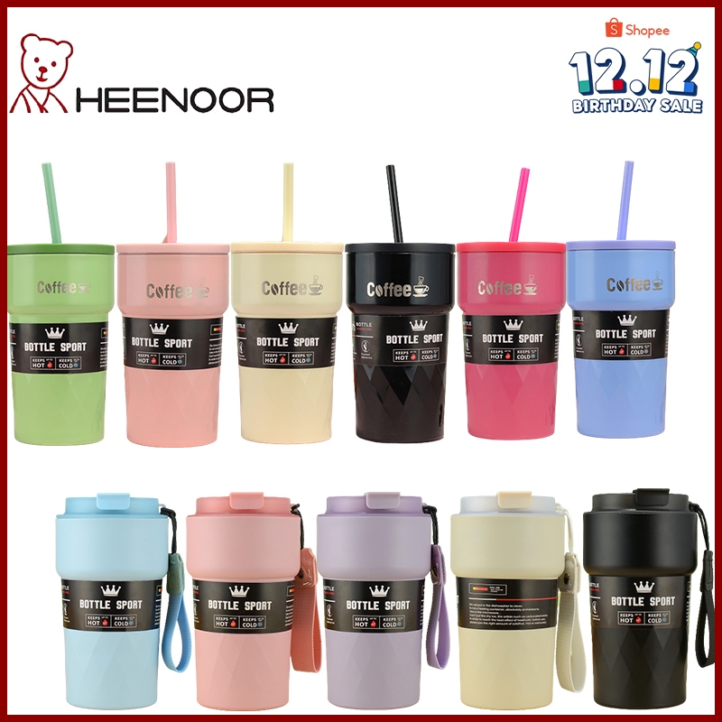 Jual Heenoor Mug Termos Coffee Cup Diamond Glossy & Dove 510ML | SUS 304 | HN-239/238 | Shopee ...