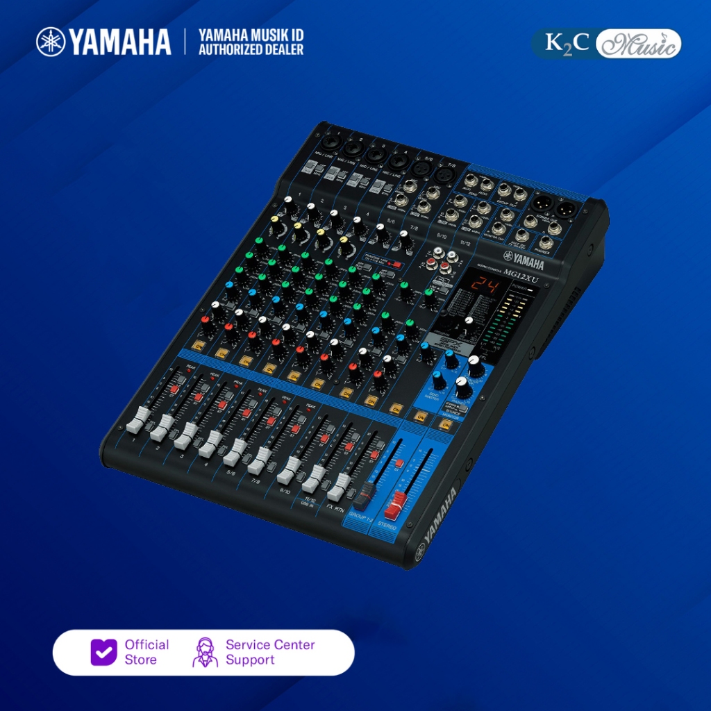 Jual Yamaha MG12XU Analog Mixer 12 Channel | Shopee Indonesia