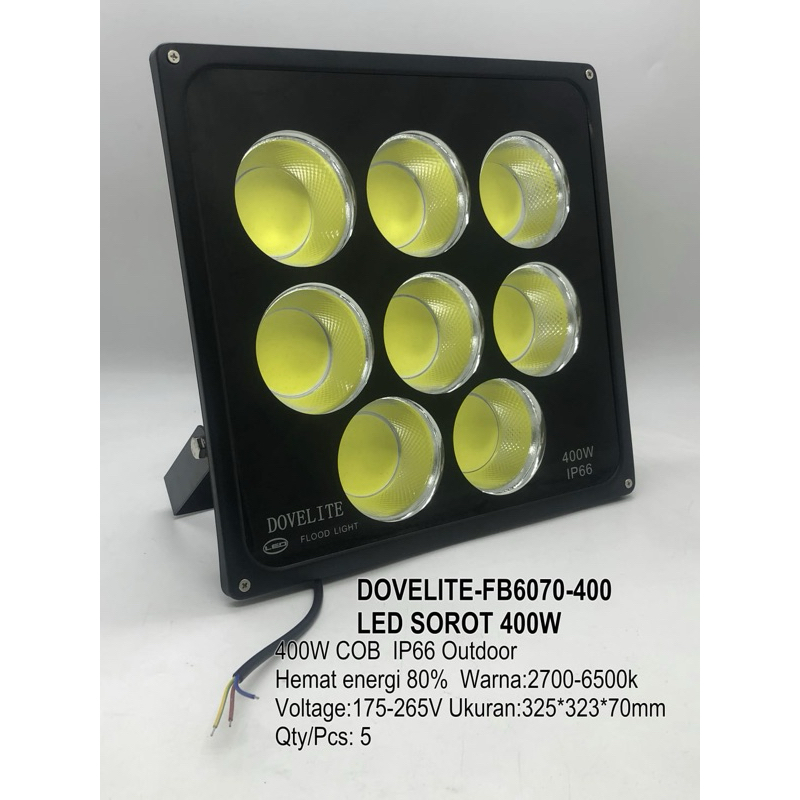 Jual Lampu Sorot LED 400 Watt 400W / Led Floodlight 400 Watt | Shopee ...