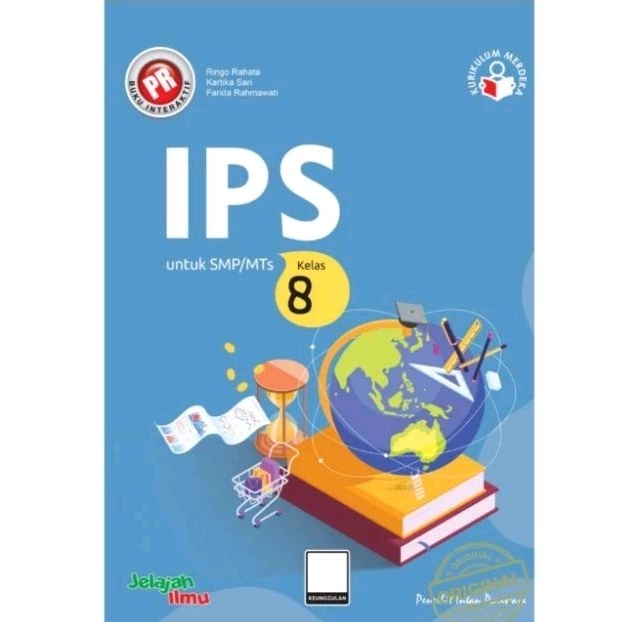 Jual Buku lks pr IPS Kelas VIII, 8 semester 2 kurikulum merdeka tahun 2024 Intan Pariwara ...