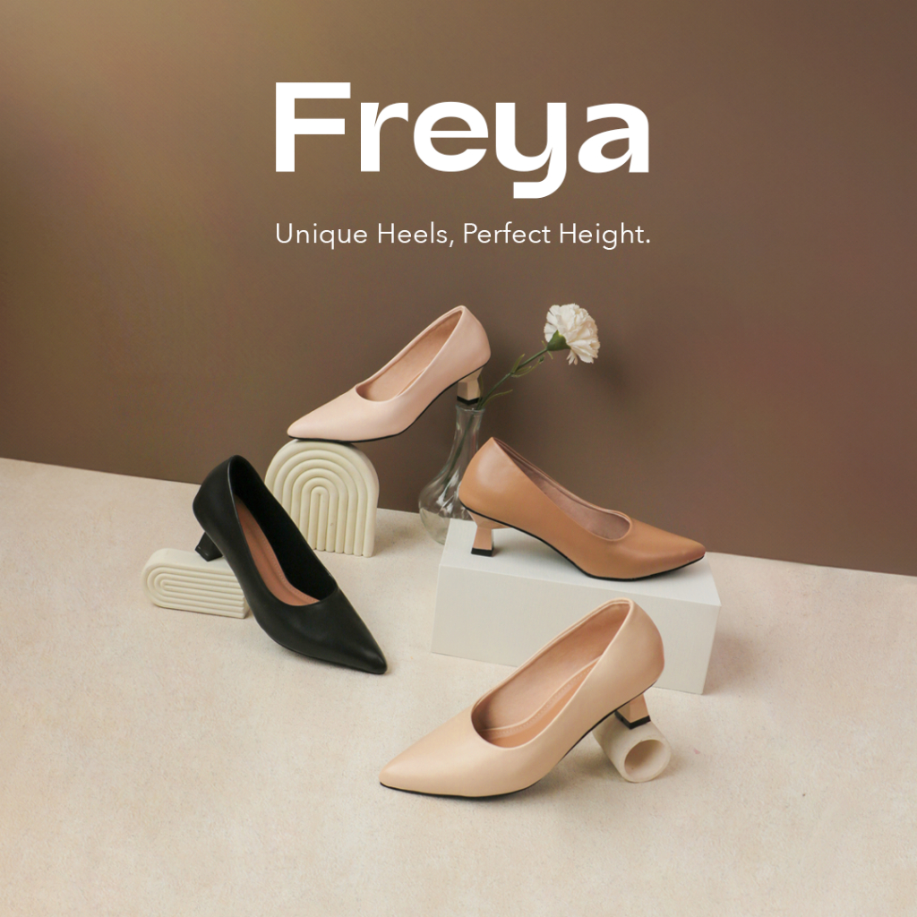 Jual Alivelovearts Freya Pantofel Heels 5cm Shoes Runcing Kantor Sepatu ...