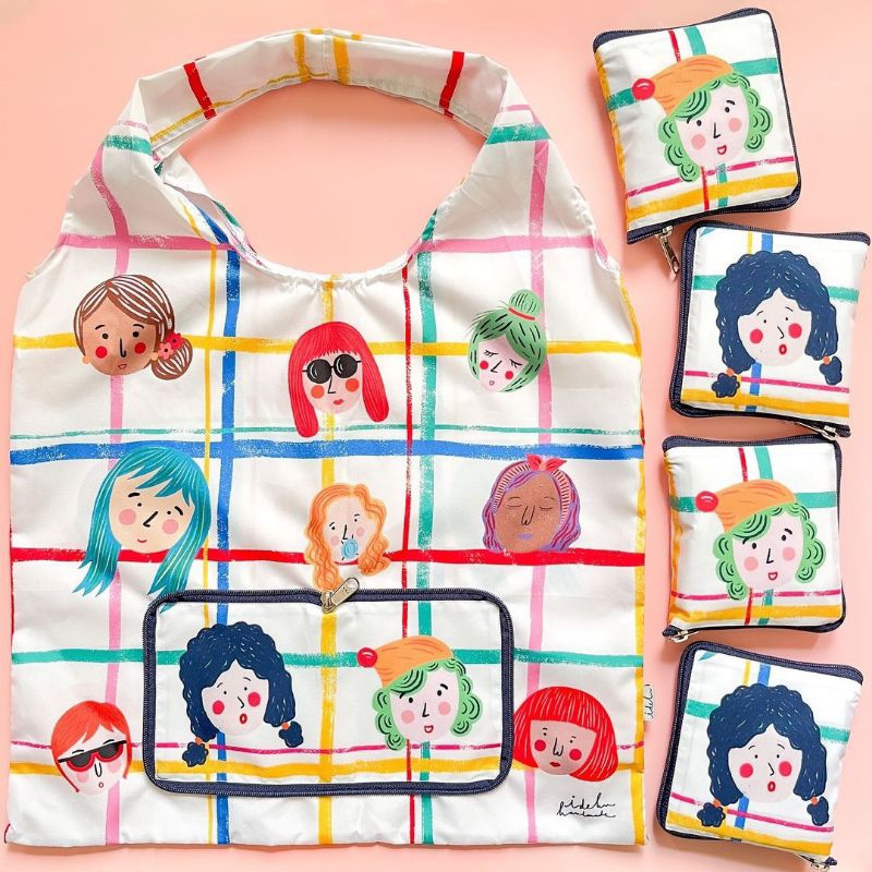 Jual Shopping Bag Funny Faces, Pancarona, Simply Faces, Gempa, Classic ...