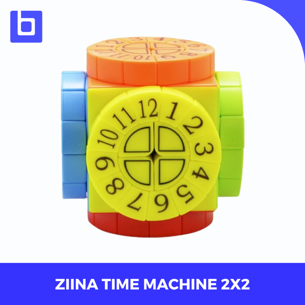 Jual Rubik 2x2 Ziina Time Machine 2x2 Stickerless Original | Shopee ...