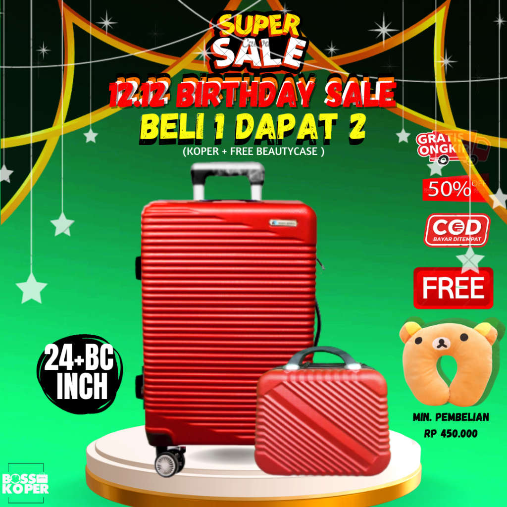 Jual Koper 24 inch Polo Geneva 1037 ukuran bagasi-koper polo-koper ...
