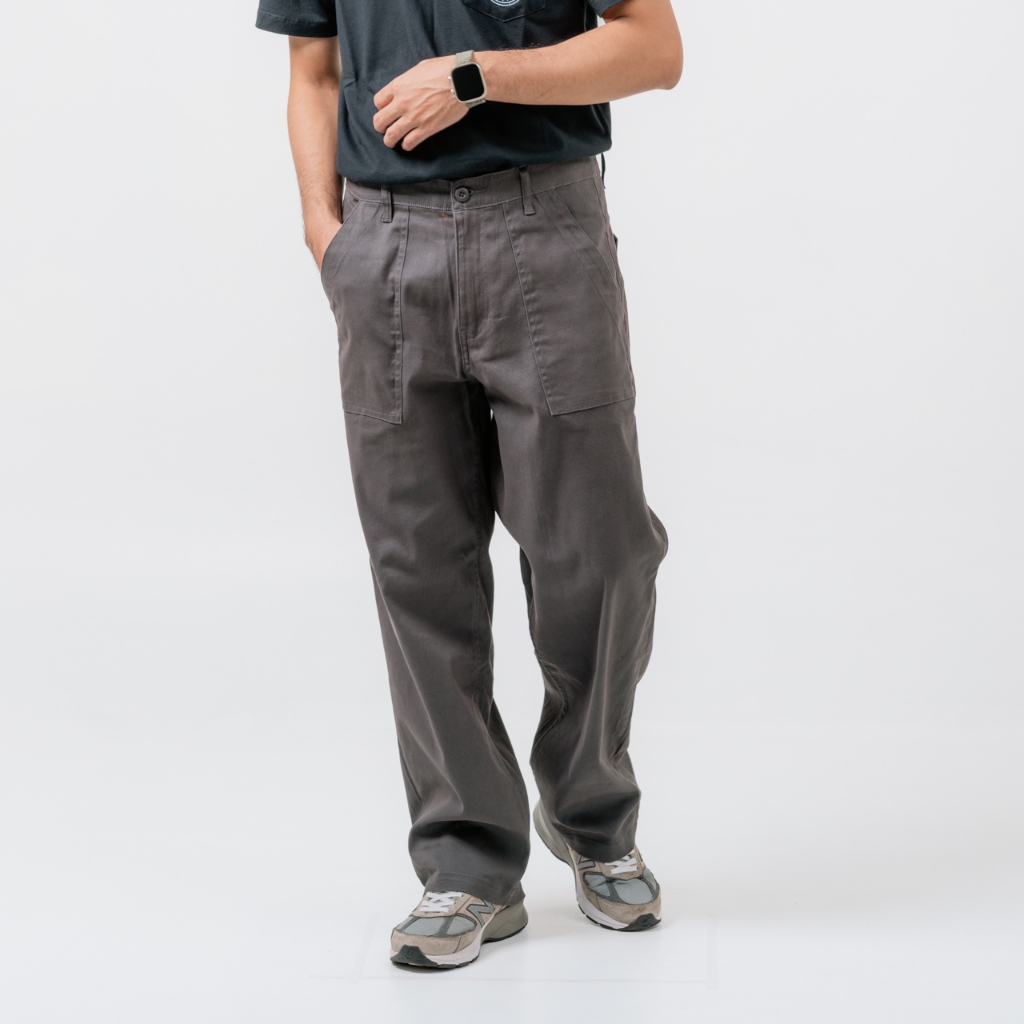 Jual Screamous Celana Long Pants Fatigue HENRIQUE GREY | Shopee Indonesia