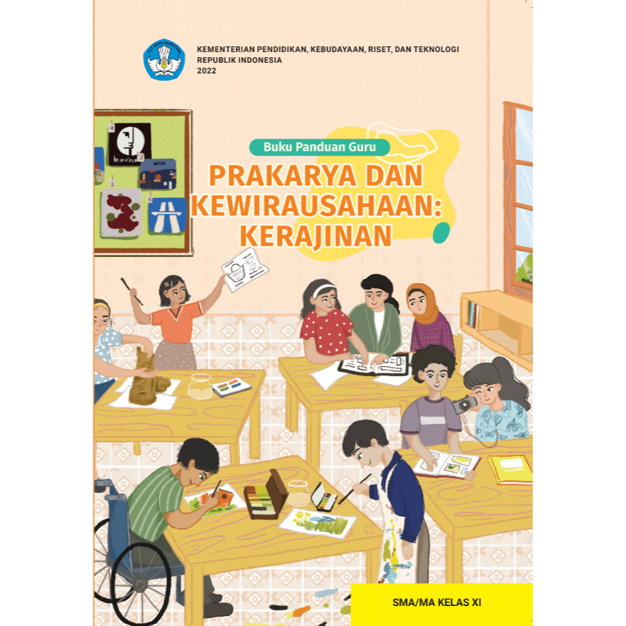 Jual Panduan Buku Guru kelas 11 Kurikulum Merdeka Prakarya Budidaya Pengolahan Kerajinan ...
