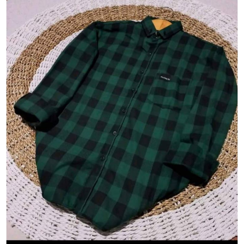 Jual Kemeja Flanel pria dan wanita lengan panjang motip kotak catur ...