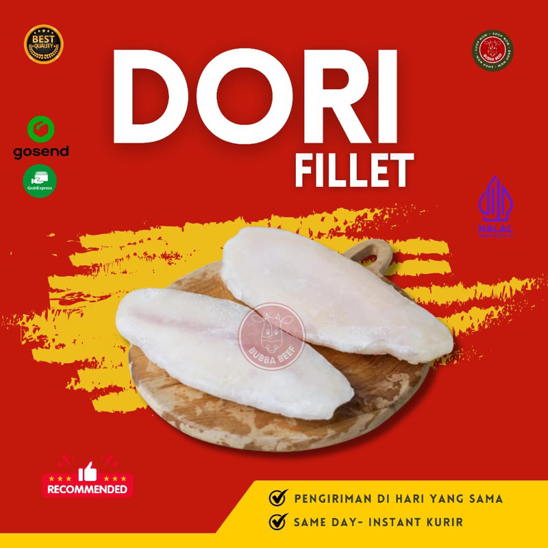 Jual Ikan Dori Fillet Premium/Ikan Dori Frozen/Ikan Laut Segar Beku ...