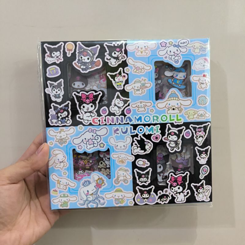 Jual 100 Lembar Stiker Motif Kartun Korea Lucu / sticker momo Anti Air ...