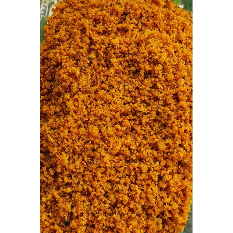 Jual abon ikan bandeng/rabuk ikan/oleh-oleh khas samarinda/camilan bu sari | Shopee Indonesia