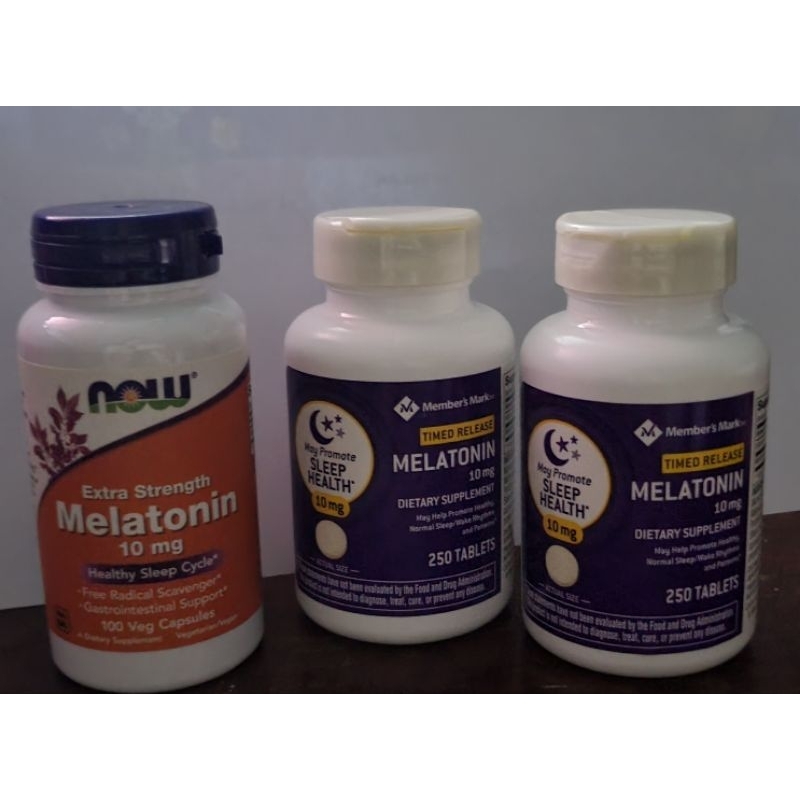 Jual Melatonin 10 mg/ Suplemen Kesehatan Melatonin untuk Tidur | Shopee ...