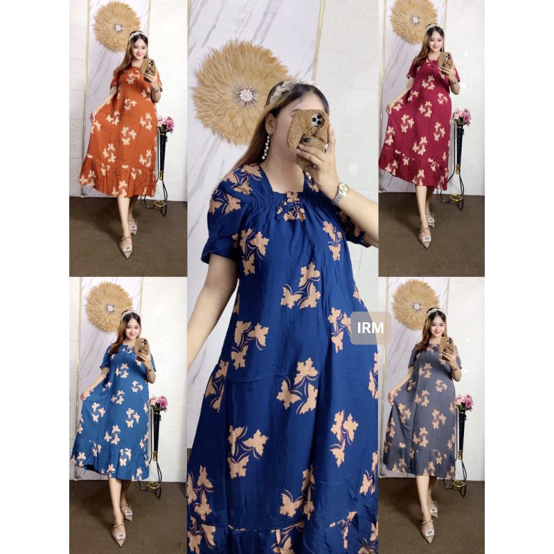 Jual daster kekinian fuji motif baru bahan shantung rayon grade A ...