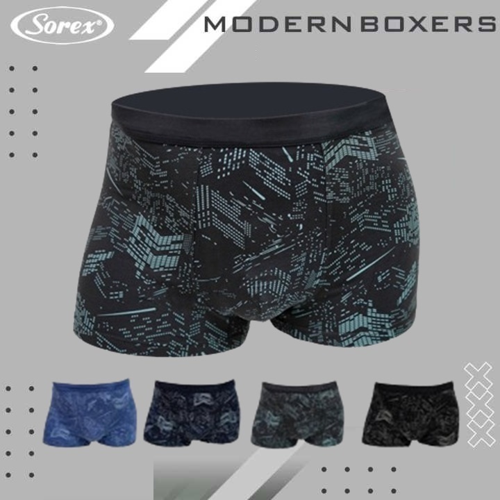 Jual 2Pcs Celana Dalam Segiempat Pria/ CD Boxer Laki Laki Sorex Man ...
