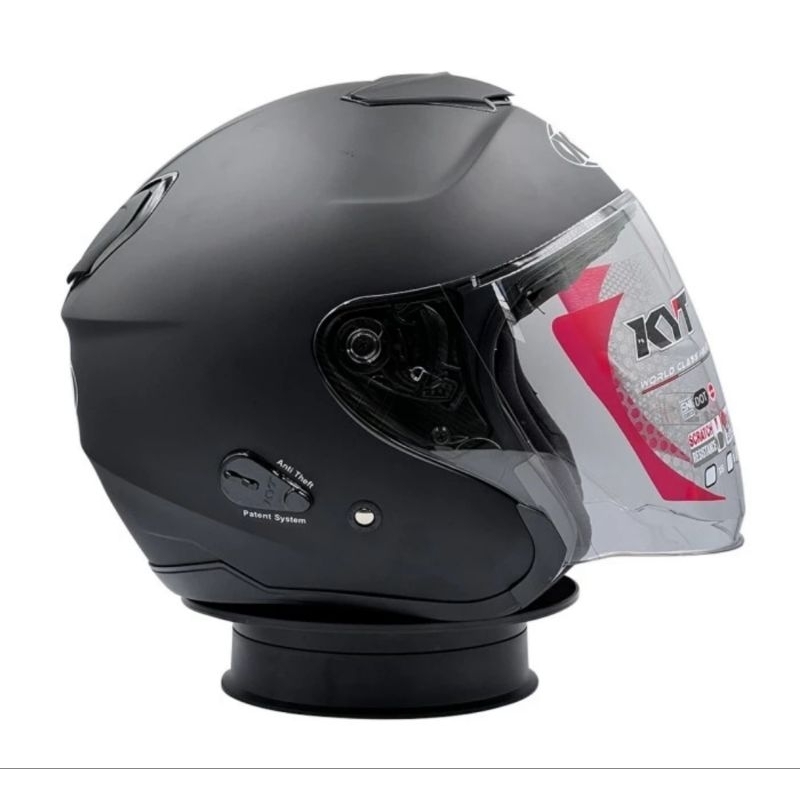 Jual KYT KYOTO R SOLID ORIGINAL | ALL VARIANT | HELM MOTOR HALF FACE ...