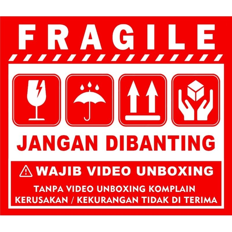 Jual STIKER FRAGILE GROSIR | Shopee Indonesia