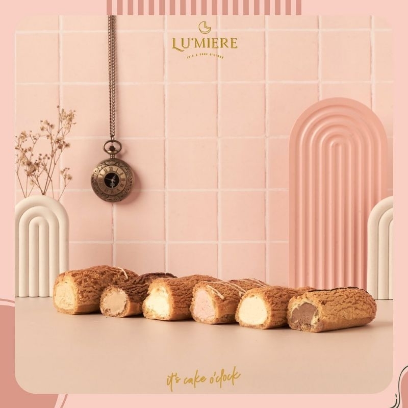 Jual Surabaya Crispy Puff Lumiere Lava Cake Lumiere Roll Lumiere ...