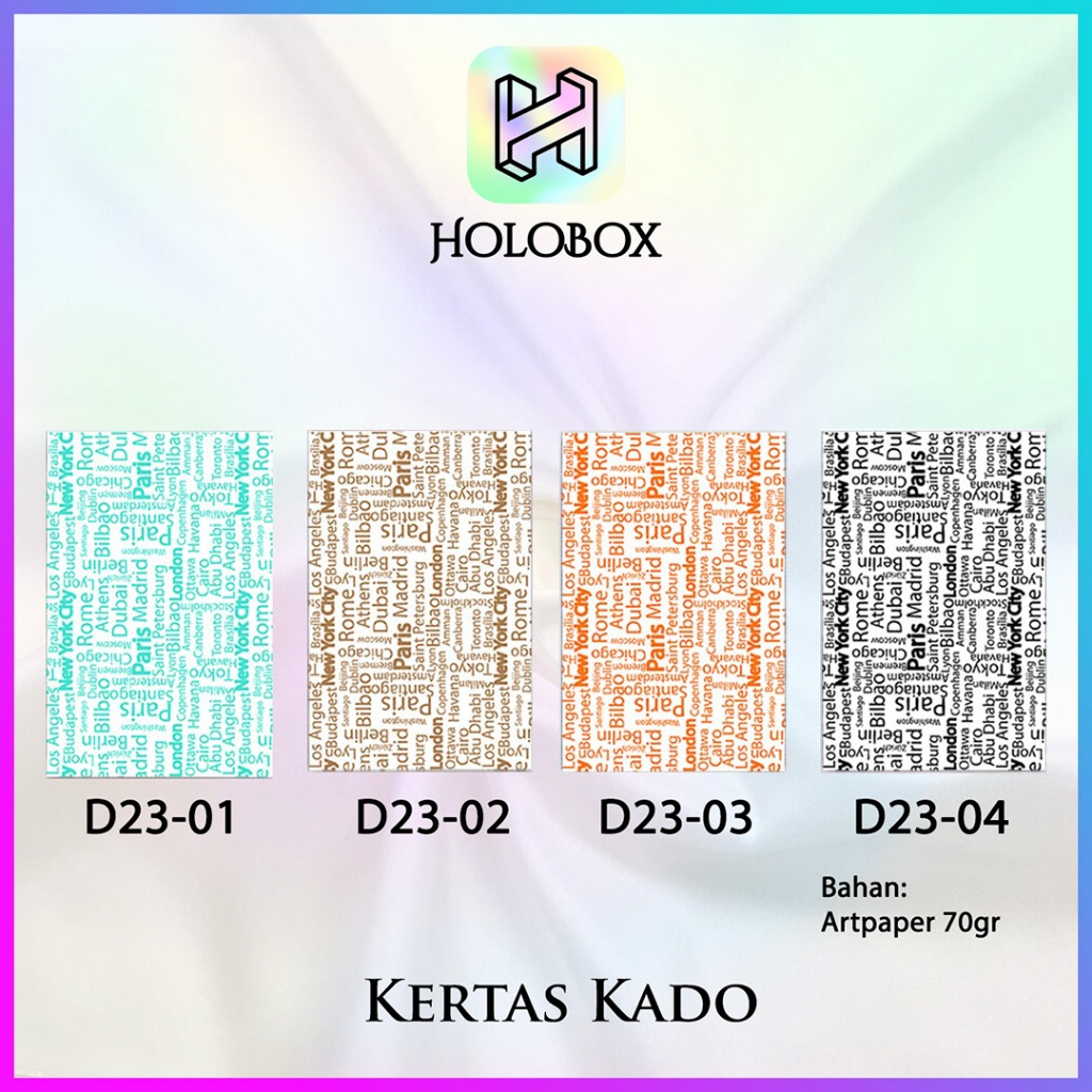 Jual Kertas Kado|Wrapping Paper|Kertas Packing|Kertas Kado Murah ...
