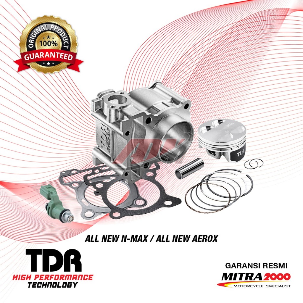 Jual TDR Cylinder Block Kit / Bore Up All New N-Max / All New Aerox ...
