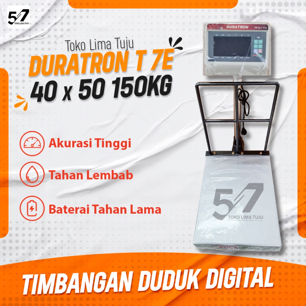 Jual Timbangan Beras Digital Duratron 150kg | Shopee Indonesia