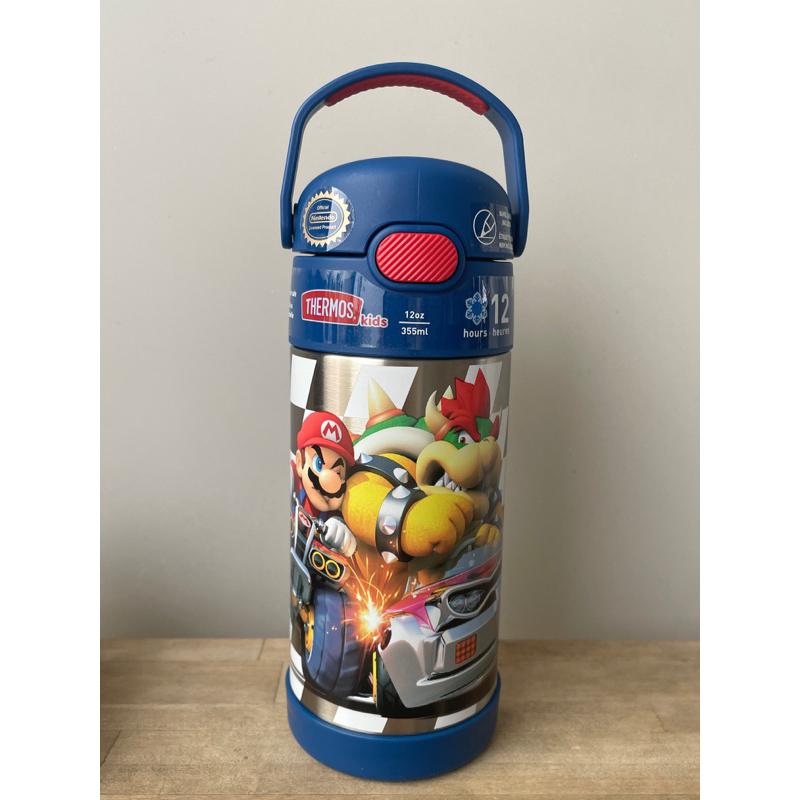 Jual Mario Thermos Funtainer Water Bottle 355ml | Shopee Indonesia