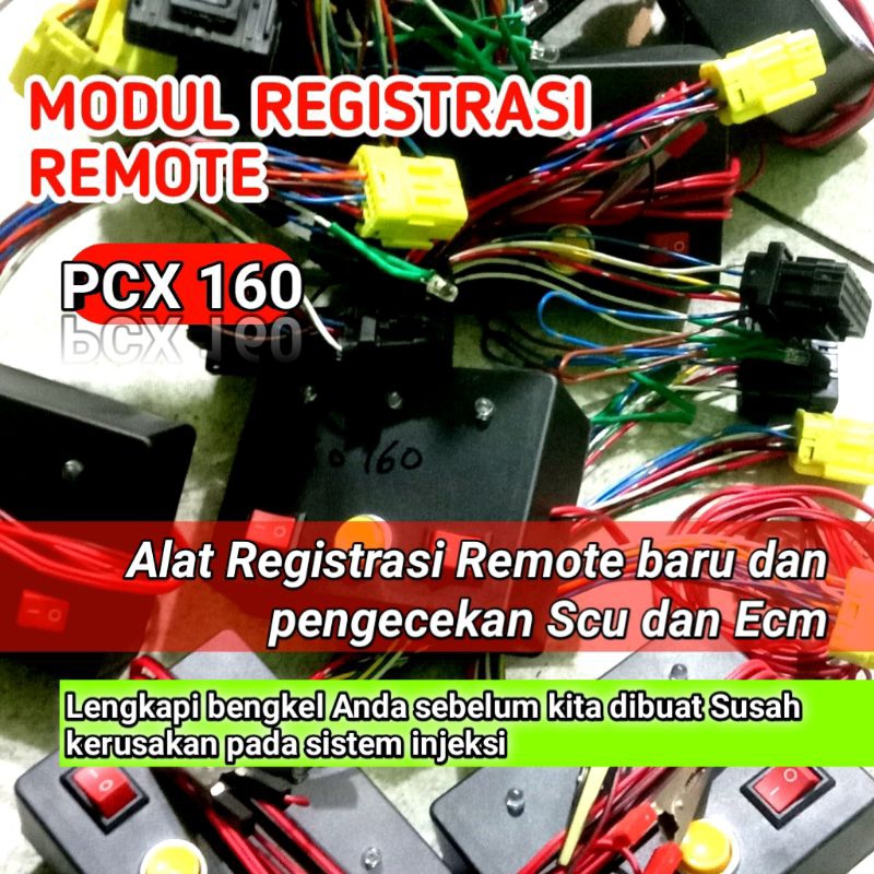 Jual PCX 160 Tooll Registrasi Register Remote baru dan tes SCu dan ecm ...
