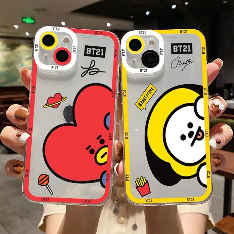 Jual PHONE CASE BT21 BTS EDISI BT21 MANG SHOOKY KOOKIE CHIMMY TATA RJ ...