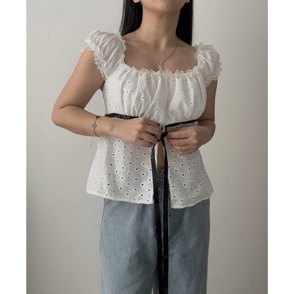 Jual SHOP MARRA Marie Top | Shopee Indonesia