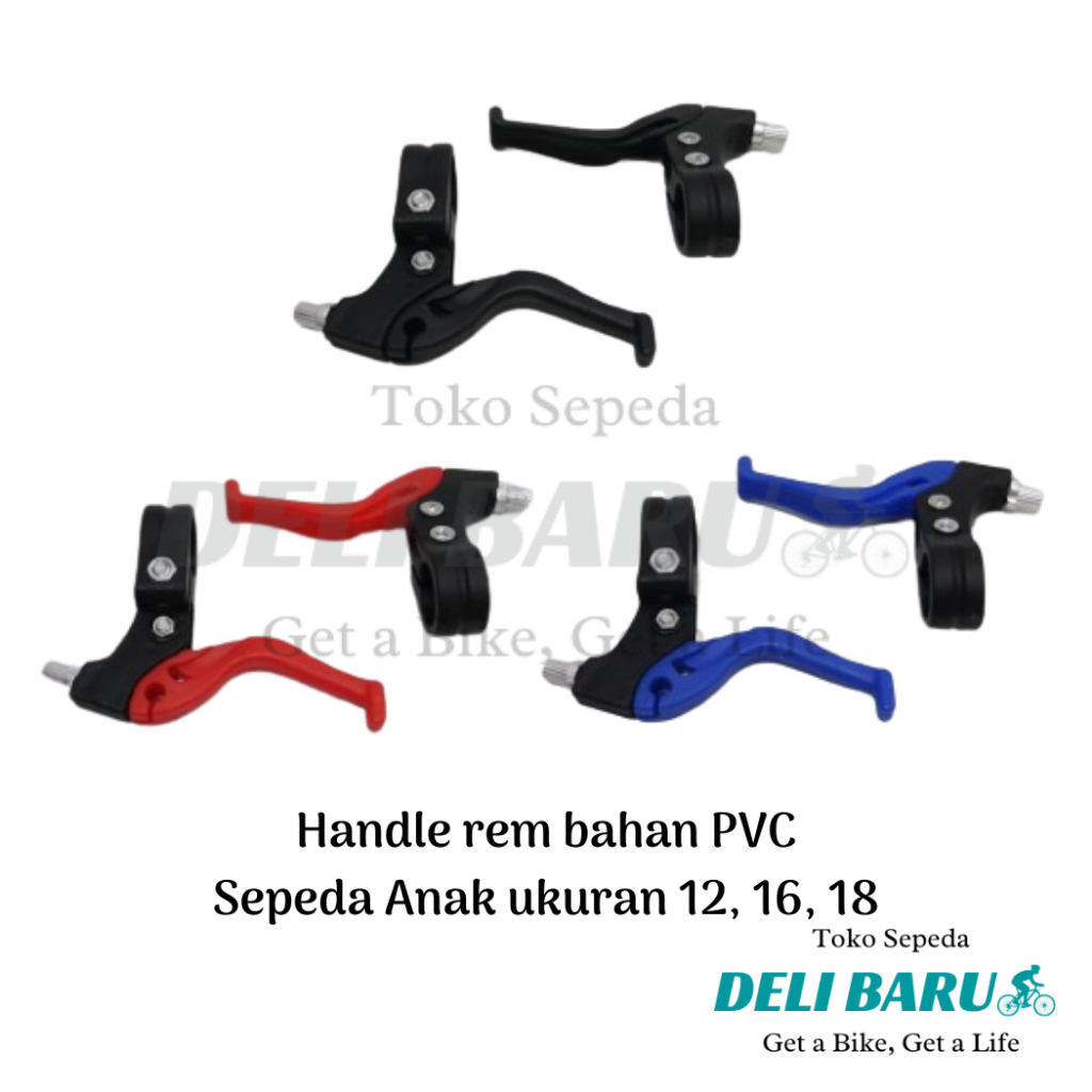 Jual Delibaru Handle rem PVC kecil handel model per sepeda anak ukuran ...