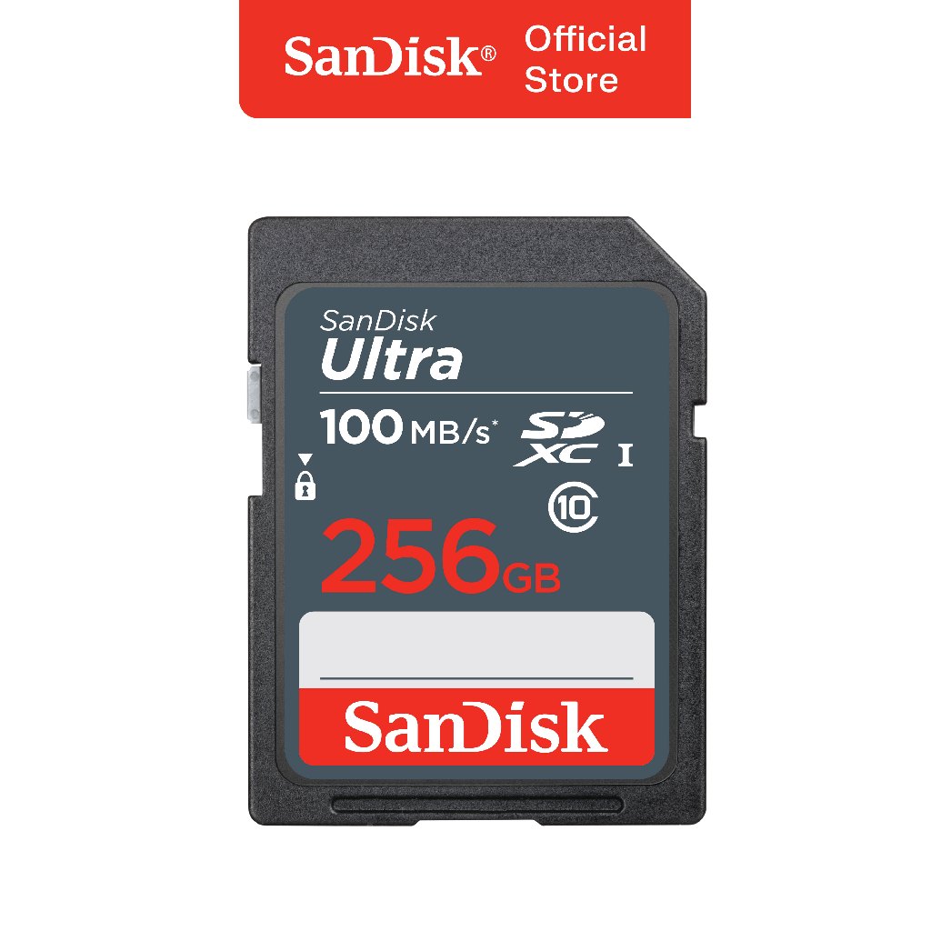Jual SD Card 256GB SanDisk Ultra UHS-I Class 10 up to 100Mbps - Garansi Resmi 7 Tahun | Shopee ...
