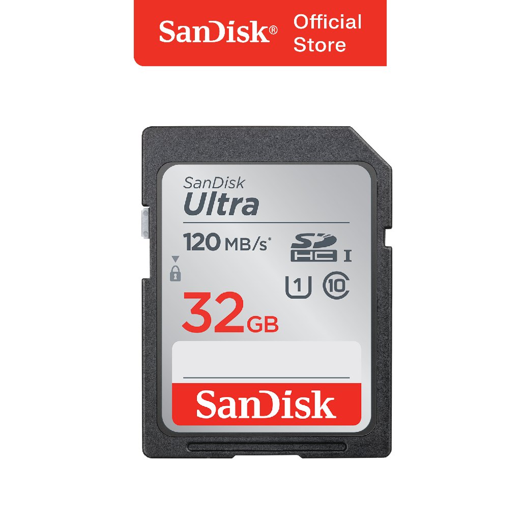 Jual SD Card 32GB SanDisk Ultra UHS-I Class 10 up to 120Mbps - Garansi ...
