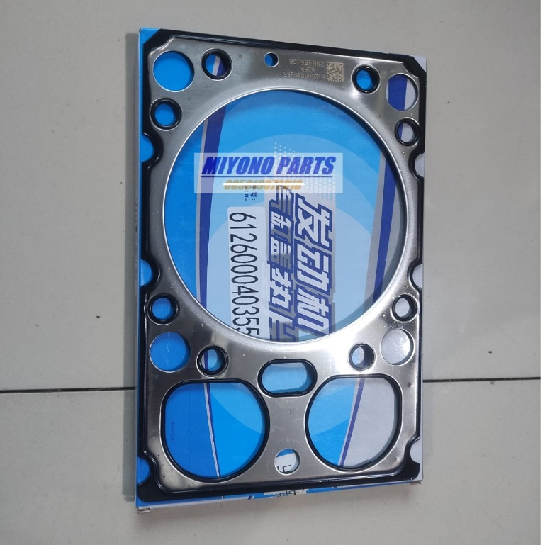 Jual CYLINDER HEAD GASKET WEICHAI WP10 WD10 WD615 612600040355 ...