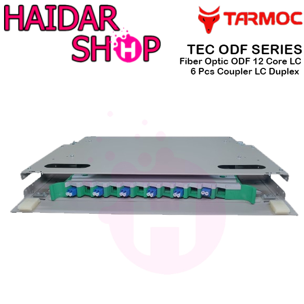 Jual Fiber Optic ODF/OTB 12 Core LC Lengkap Rackmount (LC dx Adapter,SC ...