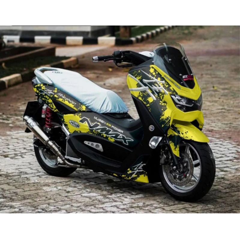 Jual Stiker Decal Variasi Termurah untuk motor Yamaha Nmax New dan bisa ...