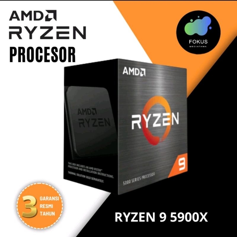 Jual Processor AMD Ryzen 9 5900x | Shopee Indonesia