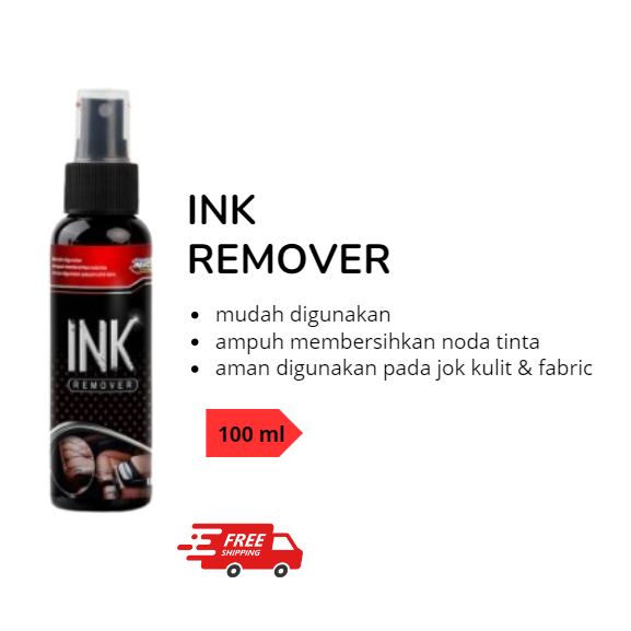 Jual Ink Remover (Penghilang Noda tinta pada jok kulit/kain) | Shopee ...