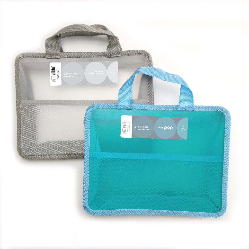 Jual Map Plastik Resleting Zipper File A5 Daiichi POP Tas Berkas Map ...