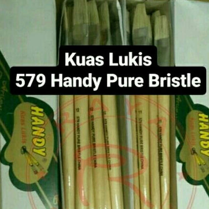 Jual Kuas Lukis 579 Handy Pure Bristle China (11/12) | Shopee Indonesia