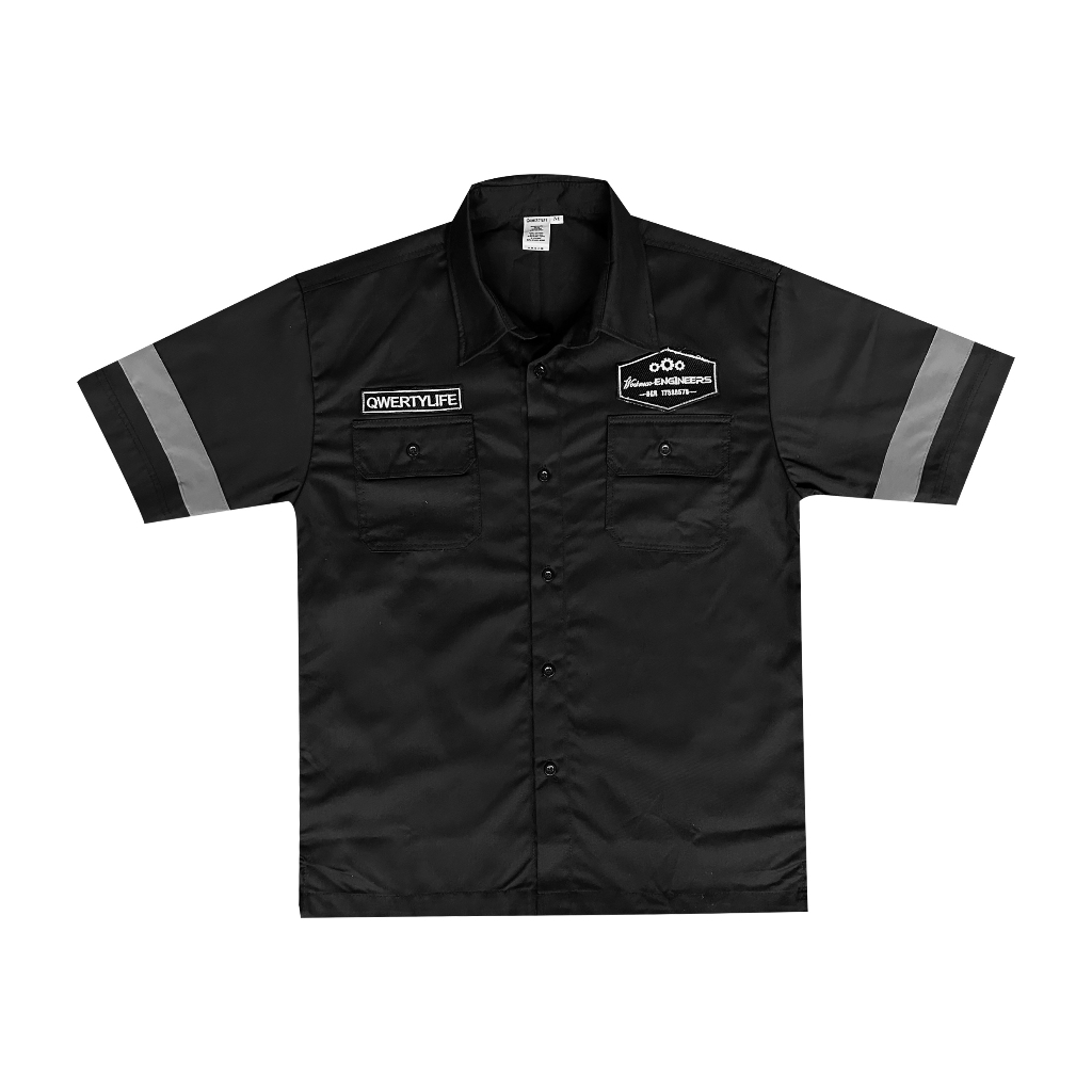 Jual Qwertylife Workshirt Reaktif Engginers Vol2 Black | Shopee Indonesia