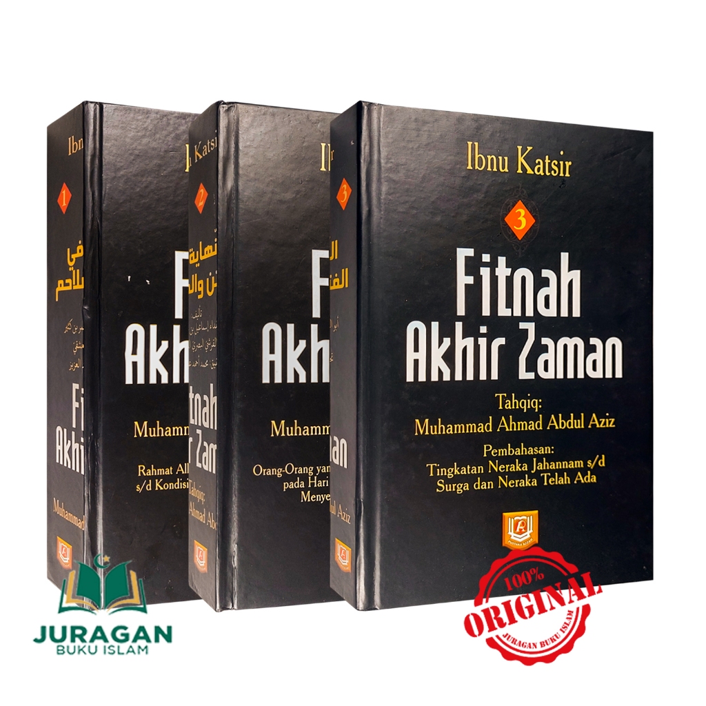 Jual (PAKET) BUKU Fitnah Akhir Zaman SET Lengkap (3 Jilid) - Pustaka ...