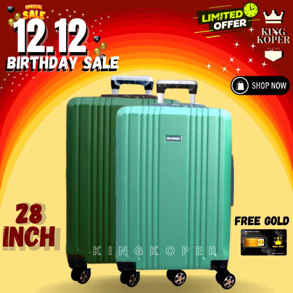 Jual Koper Polo 28 inch koper import - koper besar - ukuran bagasi ...
