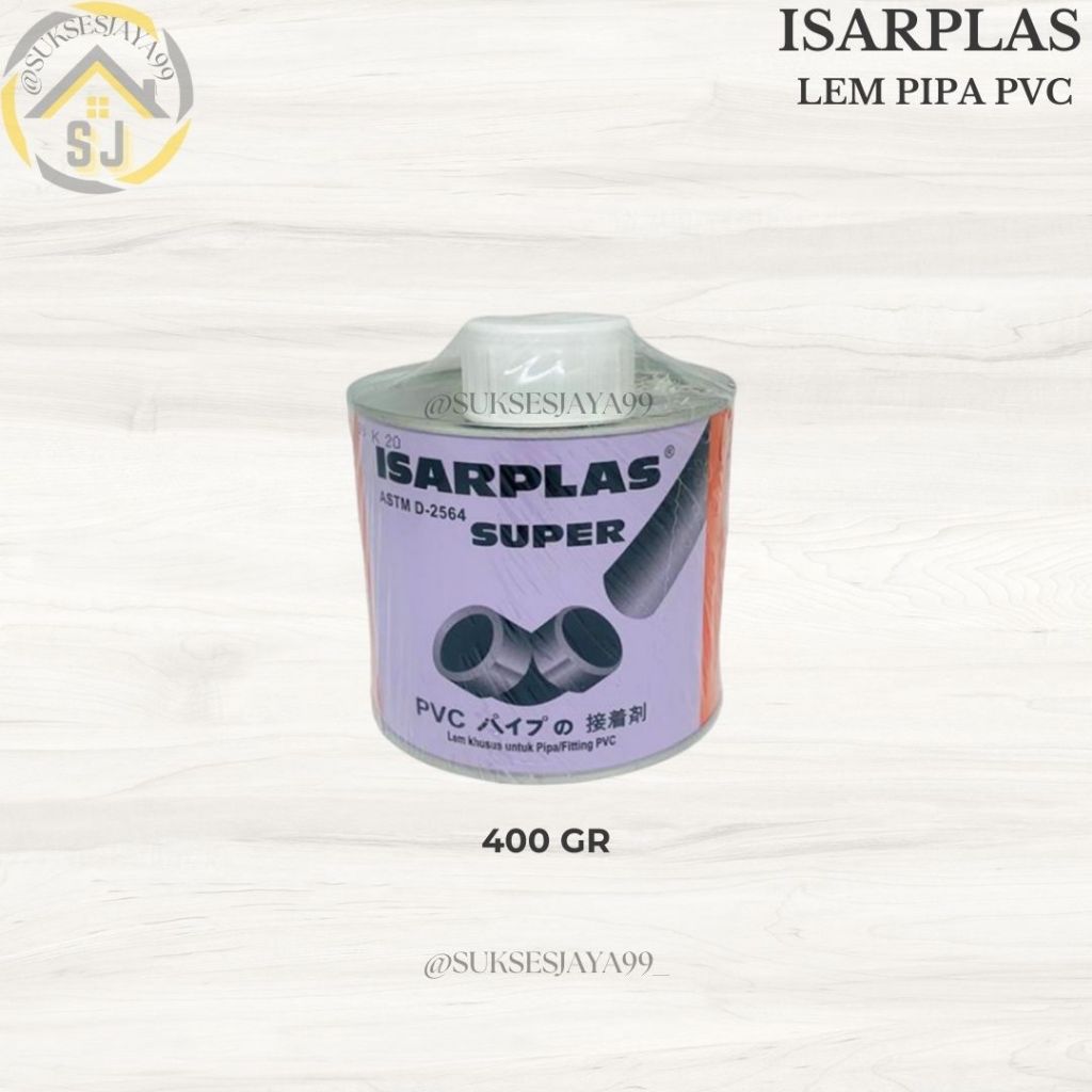 Jual LEM PIPA ISARPLAS 400g | Shopee Indonesia