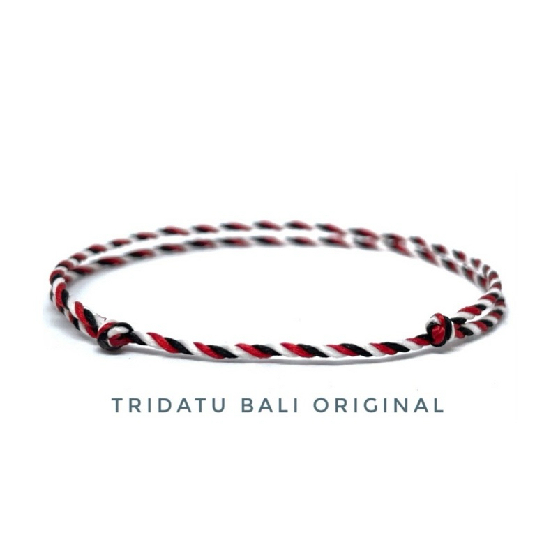 Jual Gelang Tridatu Polos Asli Khas Bali Original Bracelet Tridatu | Shopee Indonesia